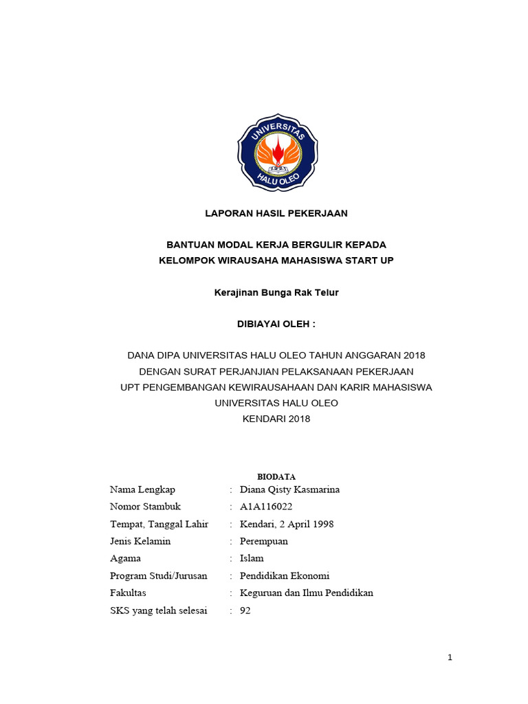 Proposal PMW D | PDF