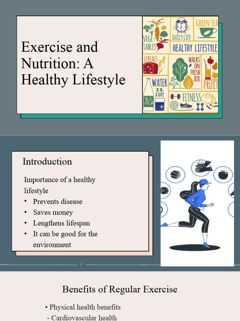 Exercise and Nutrition for Health | PDF