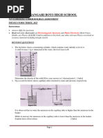 LGCSE Physical Science Paper 1 | PDF | Atoms | Metals