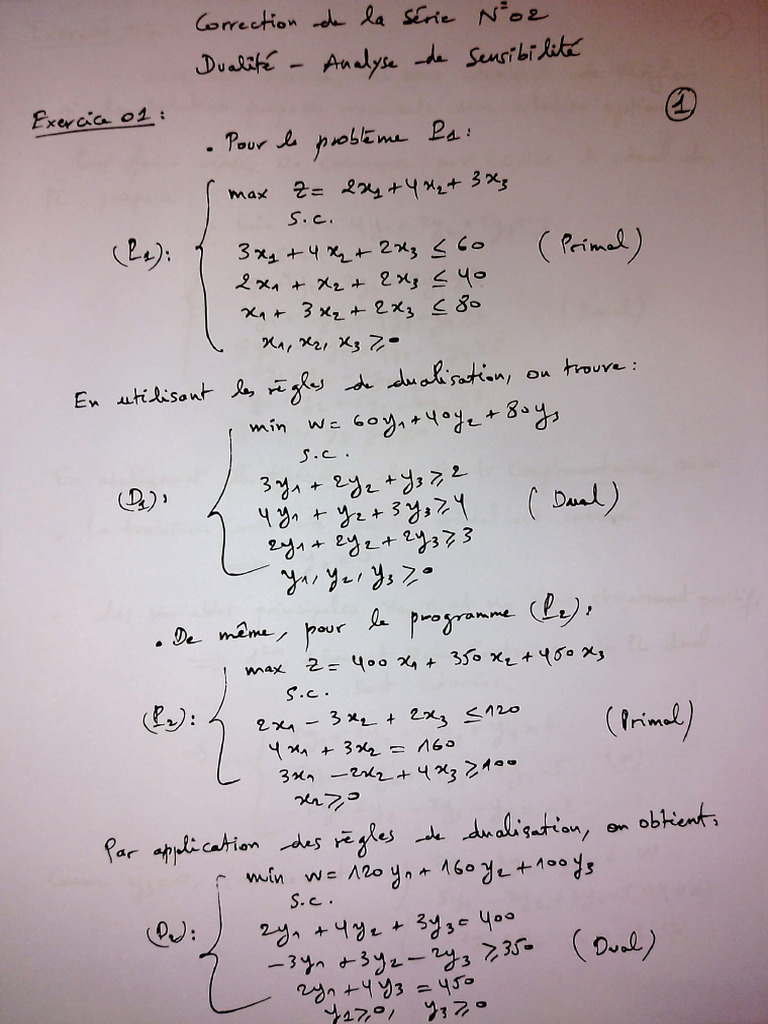 Correction TD 02 | PDF