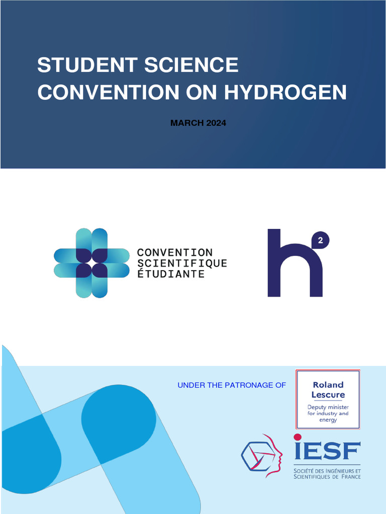 Student Science - Convention On Hydrogen March 2024 | PDF | Climate ...
