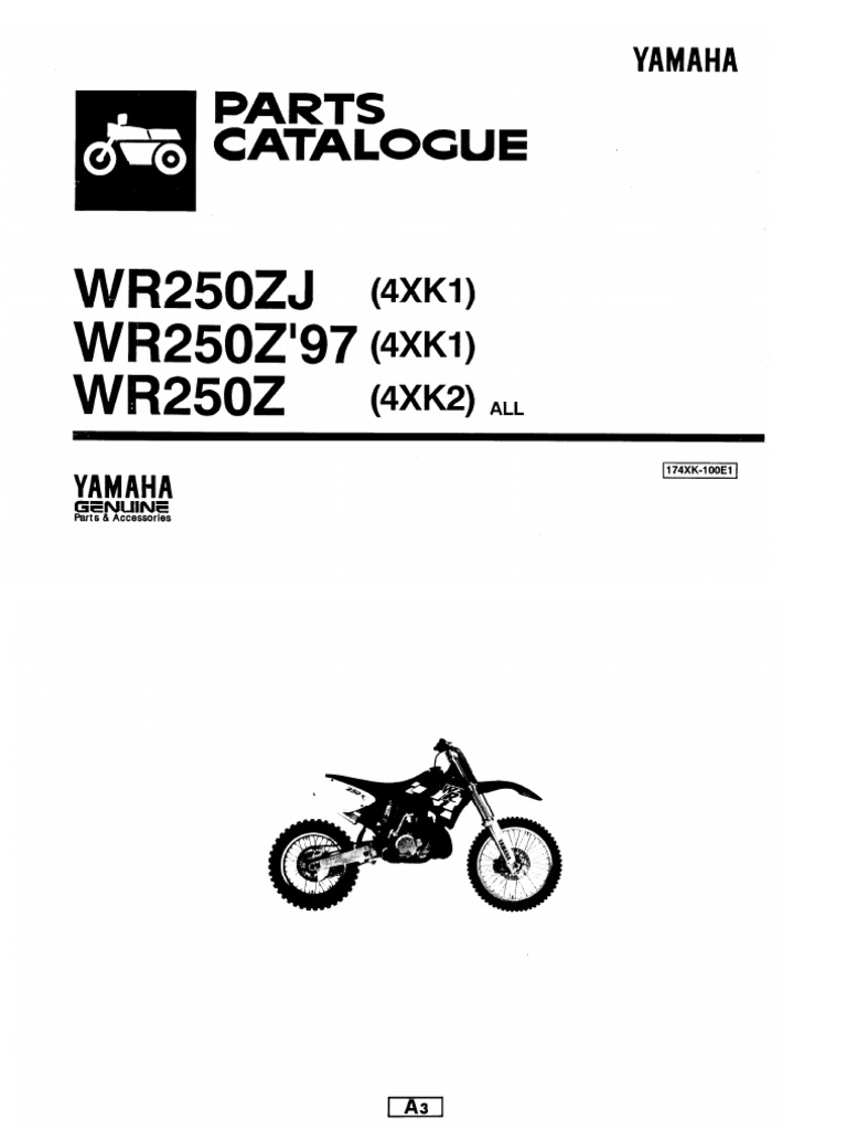 WR 250 - 1997 All (4XK2) | PDF