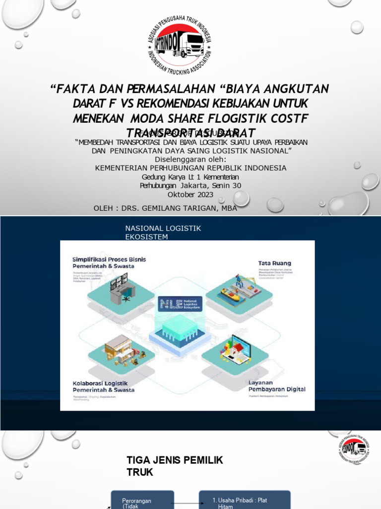 APTRINDO FGD Kementerian Perhubungan | PDF