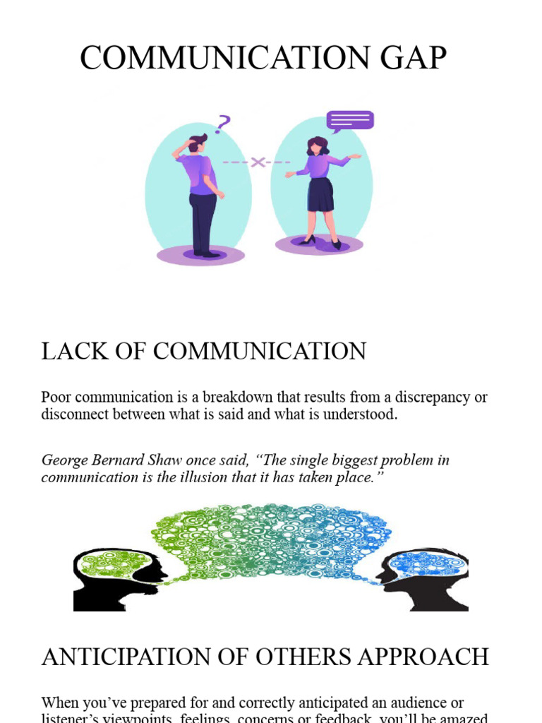 Communication Gap New | PDF | Career & Growth | Self-Improvement