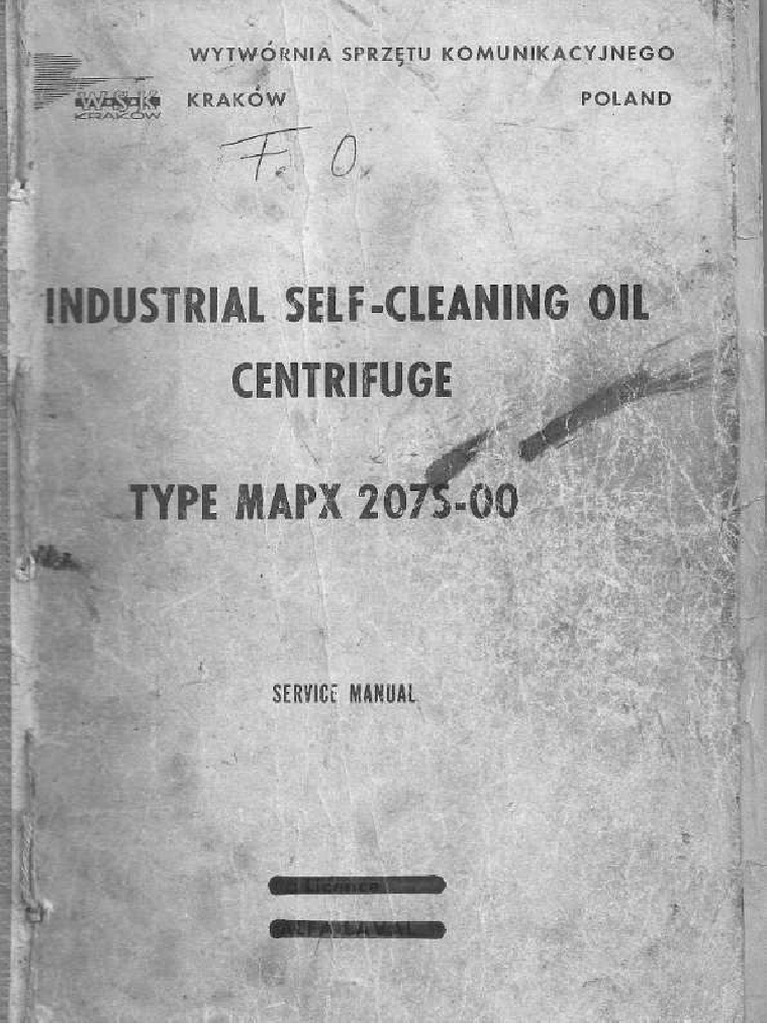 Alfa Laval MAPX 207 S 00 | PDF