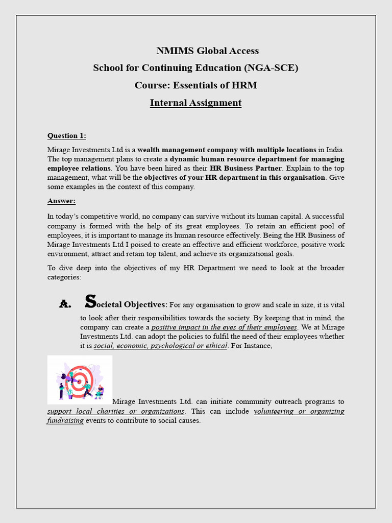 Essentials of HRM Assignment | PDF | Human Resource Management | Recruitment