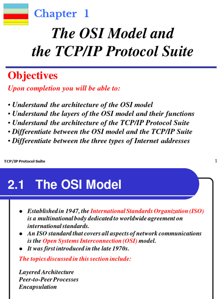 Unit 1.2 | Download Free PDF | Internet Protocols | Osi Model