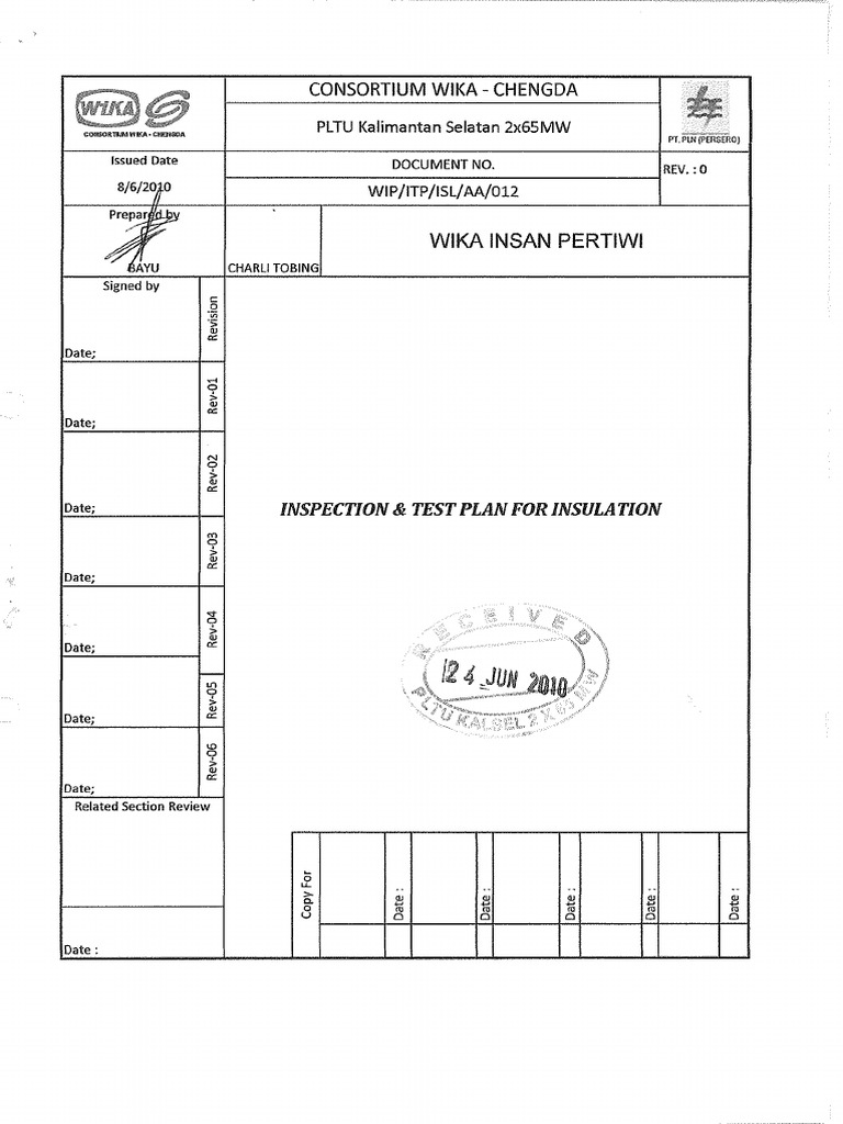 Insulation Procedure | PDF
