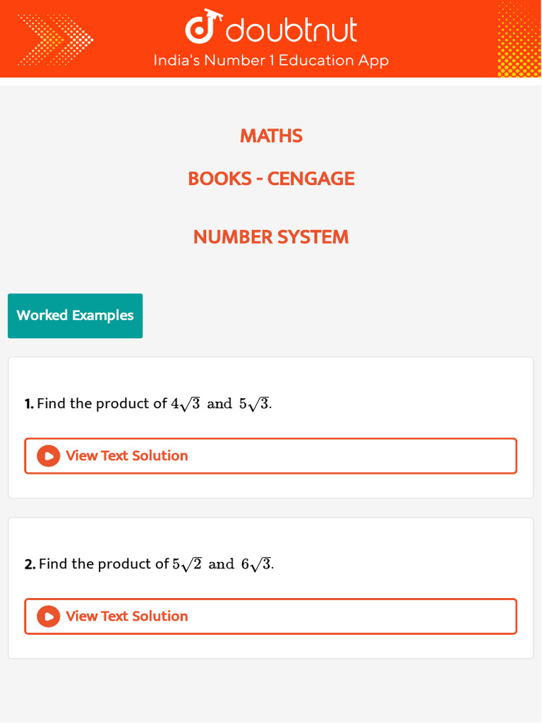 Books Doubtnut Question Bank | Download Free PDF | Numbers | Decimal