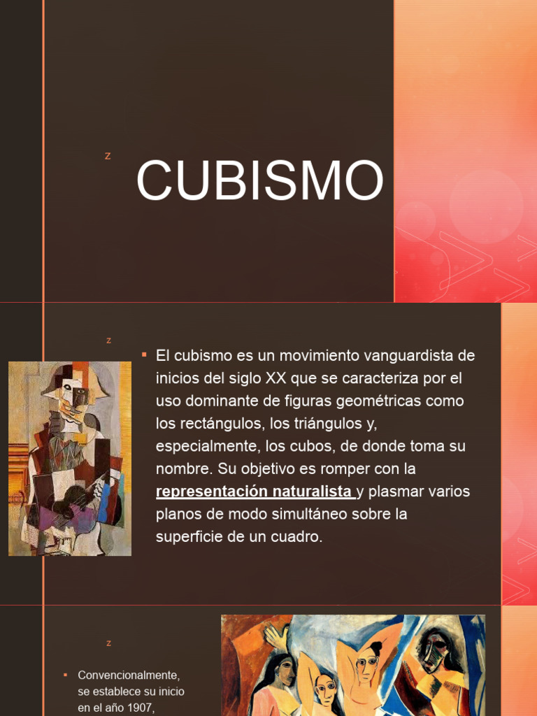 Características del Cubismo Artístico | PDF