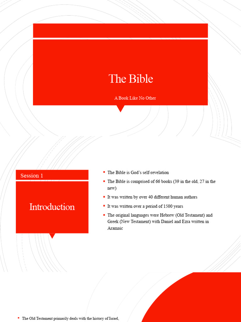 The Bible | PDF | Bible | New Testament
