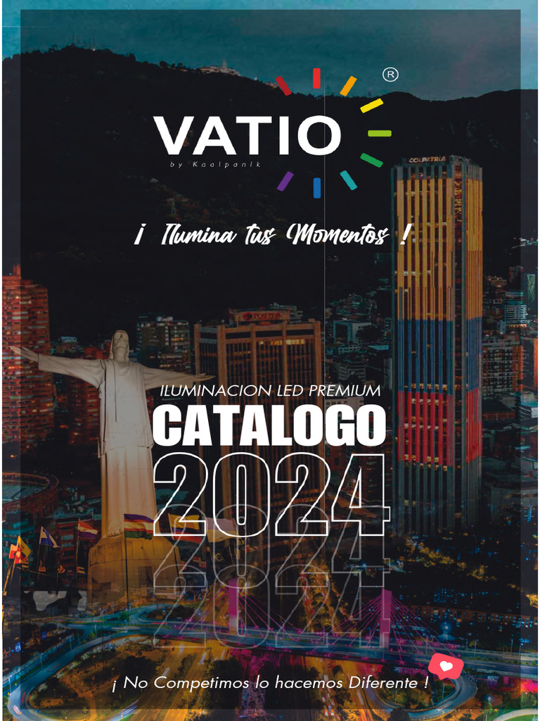 Catalogo Vatio 2024 | PDF | Diodo emisor de luz | Encendiendo