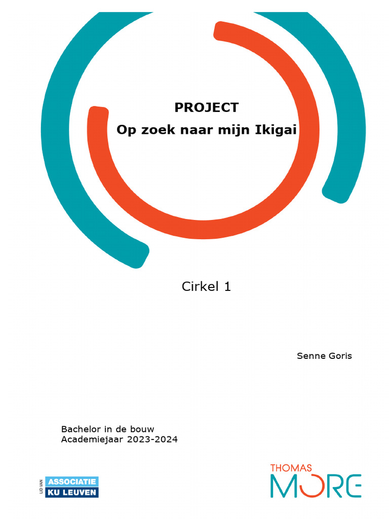 Rapport 1 Op Zoek Naar Mijn Ikigai | PDF