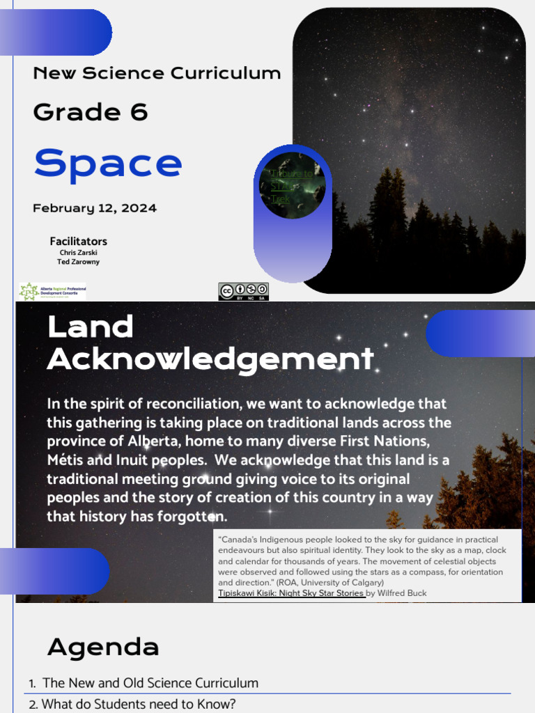 Grade 6 Science Space Session Slide Deck | PDF | Planets | Solar System
