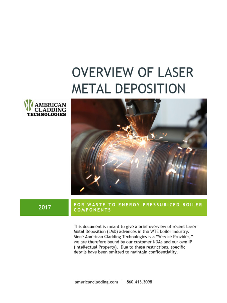 Overview of Laser Metal Deposition Boiler Co 1 | PDF | Welding ...