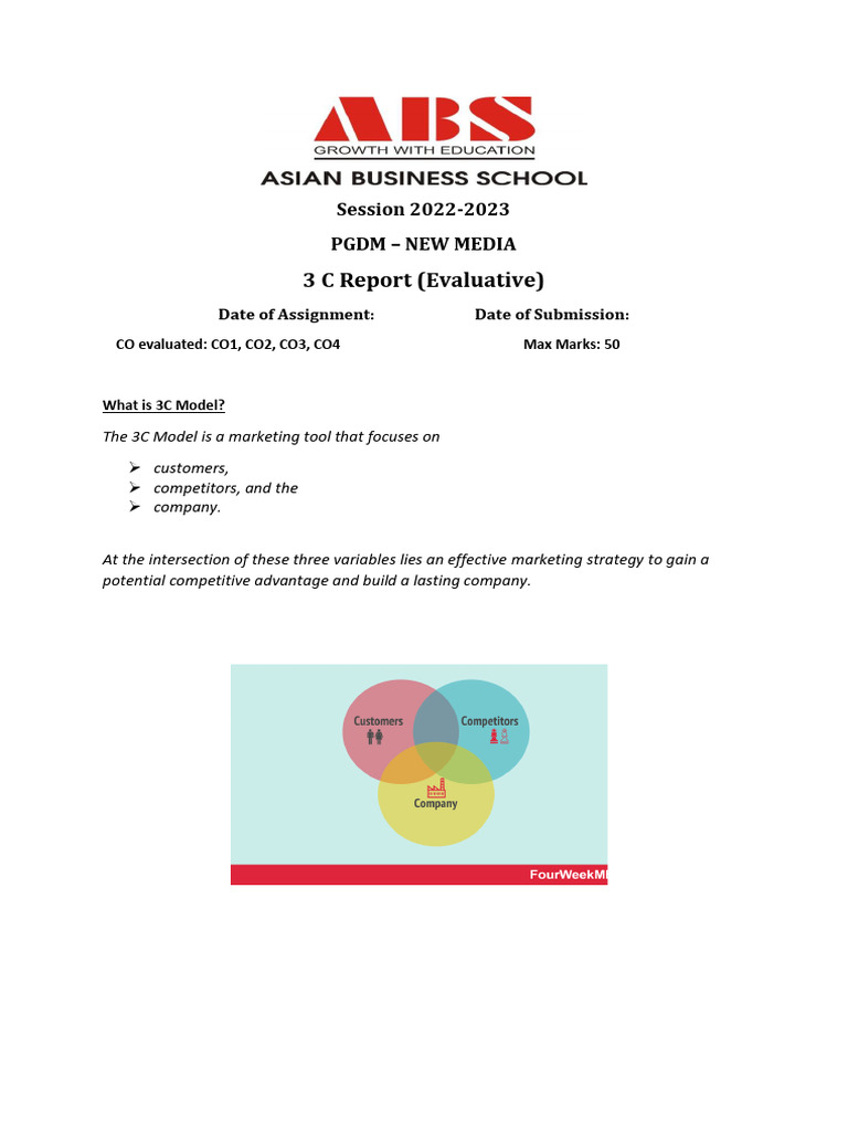 3C Report - New Media | PDF | Business