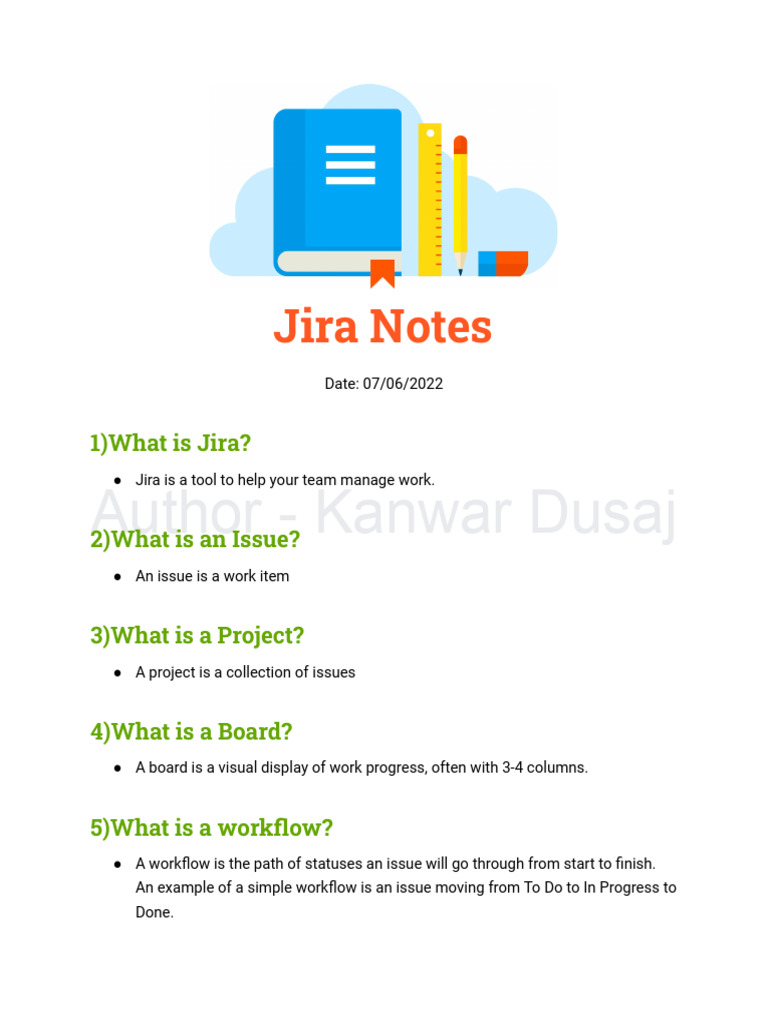 Learn JIRA in 5 minutes | PDF | Scrum (Software Development) | Agile ...