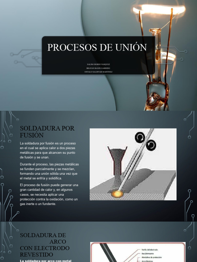 Procesos de Unión | PDF | Soldadura | Construcción