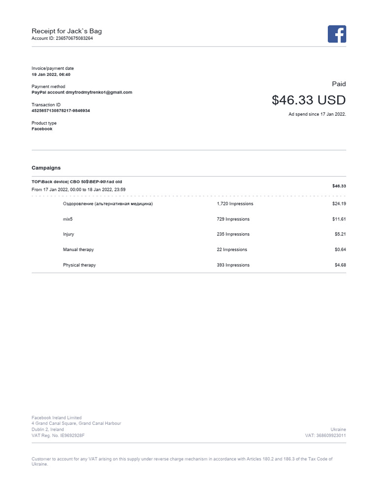 2022-01-19T06-40 Transaction #4525657130878217-9846934 | PDF | Value ...