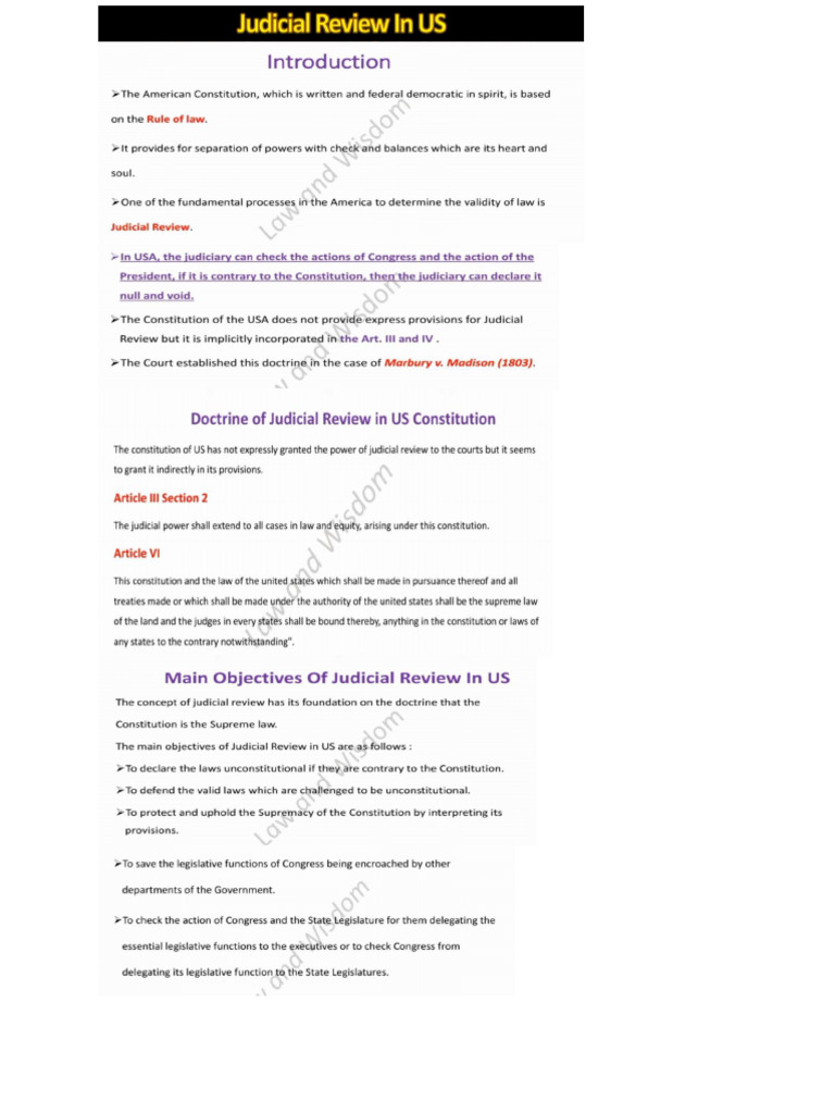 Judical Review | PDF
