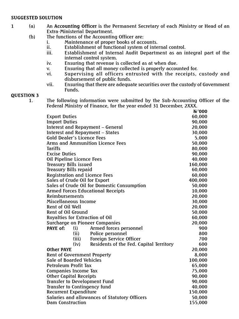 Public Sector Accounting - 123 | PDF