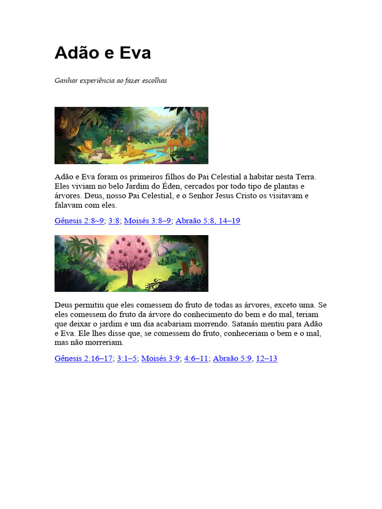 02 Adão e Eva | PDF