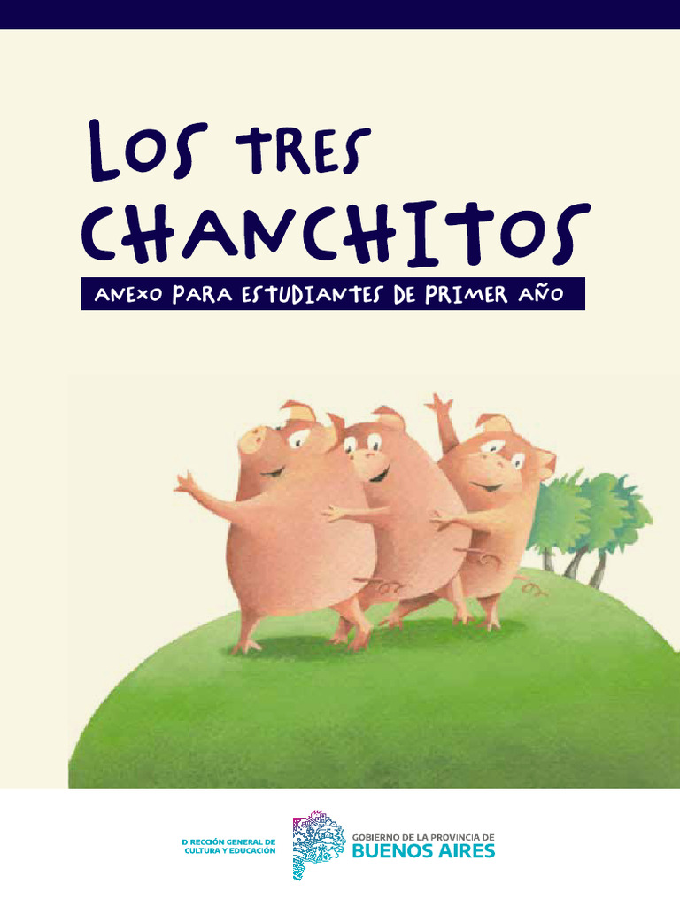 Anexo Los Tres Chanchitos Continuemos Estudiando 2 | PDF