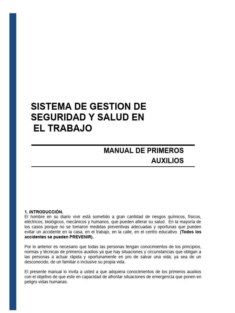 Manual de Primeros Auxilios LIZHONG MEXICO | PDF | Sistema digestivo humano | Pulmón