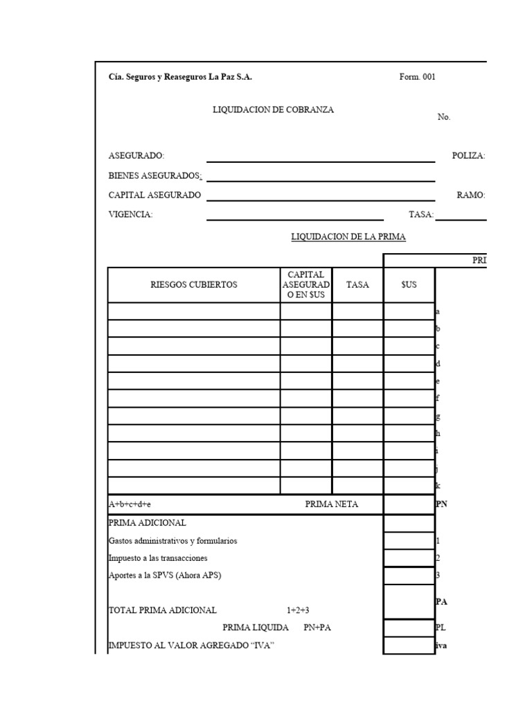 Formularios de Seguros Automotores | PDF | Reaseguro | Seguro