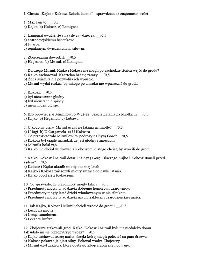 Kajko I Kokosz | PDF