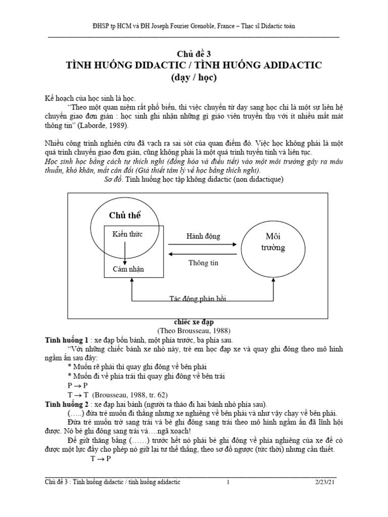 LTTH4.Cac Loai Tinh Huong Didactic | PDF