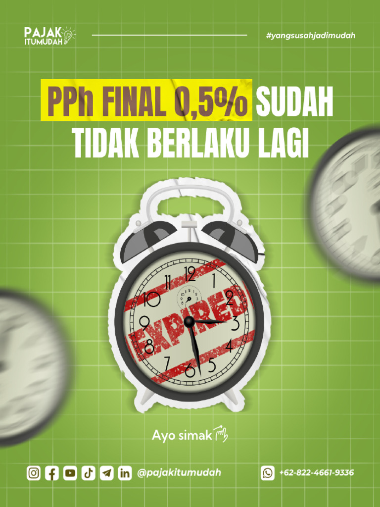 Batas Akhir PPH Final 0 5 1714786847 | PDF