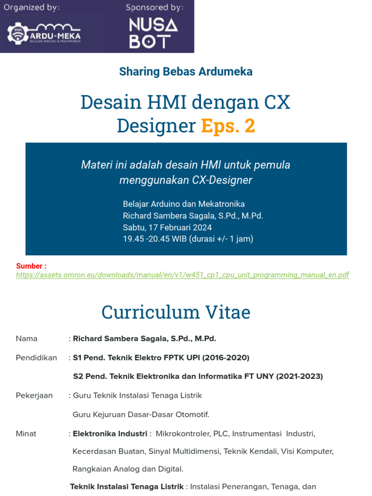 HMI Dengan CX Designer Eps.2 | PDF