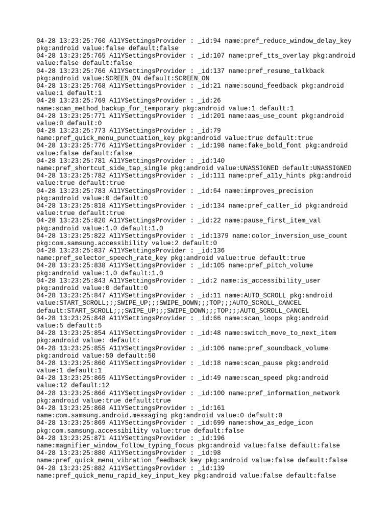A11yprovider Log | PDF | Thin Clients | Smart Devices