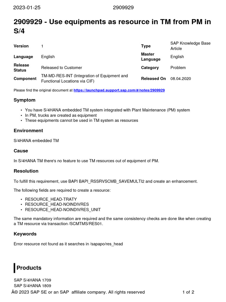 PM TM | PDF