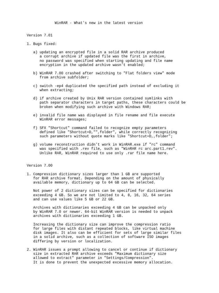 Whats New | PDF | Zip (File Format) | Computer File