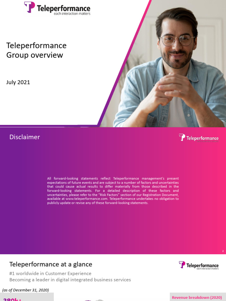 Teleperformance Slideshow h1 2021 Va Def Rs | PDF | Free Cash Flow | Taxes