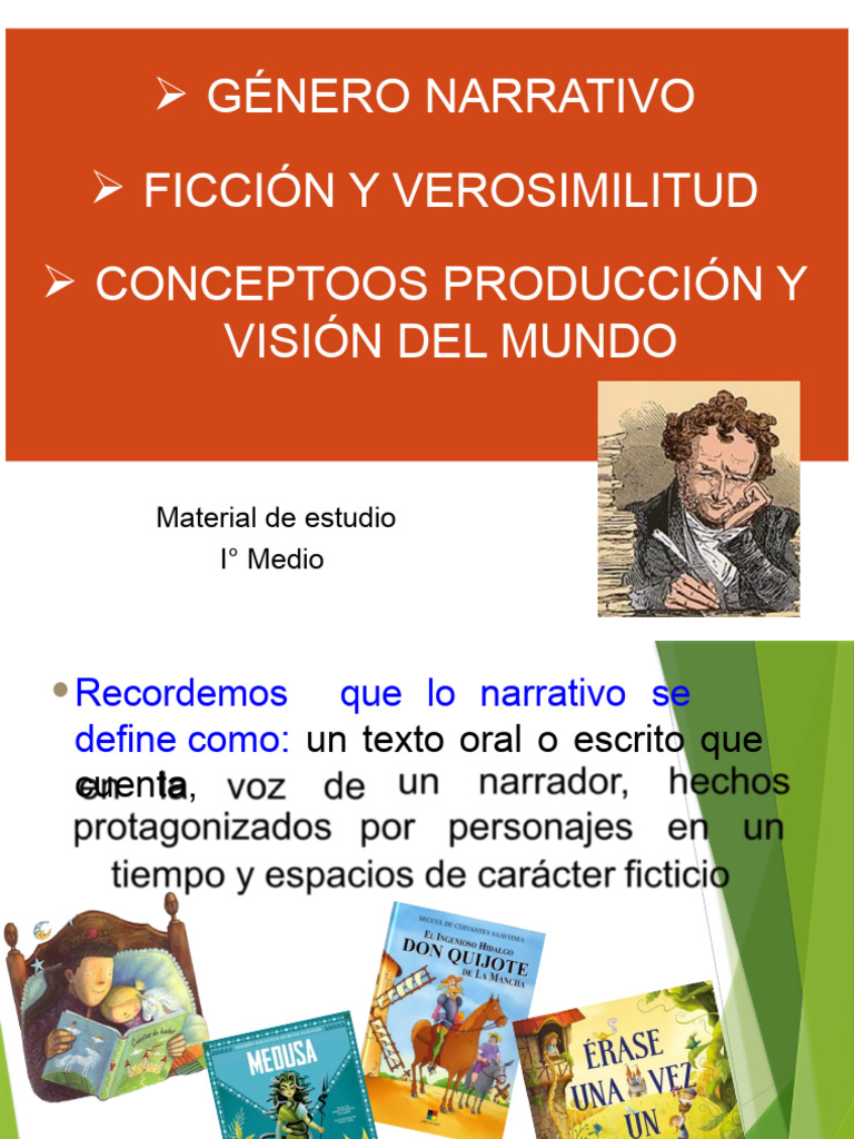 Lenguaje Genero Narrativo | PDF | Narración