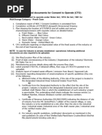 Checklists For CTE and CCA Application | PDF | Waste Management | Waste