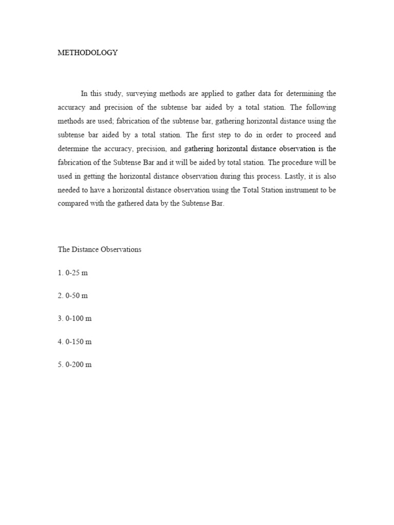 Theoretical Framework1 | PDF | Surveying | Metrology