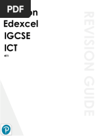 Edexcel IGCSE ICT Revision Notes | PDF | Dvd | Random Access Memory