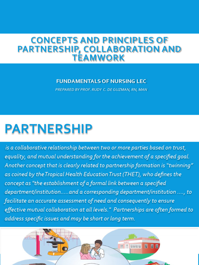 Ppt11concepts and Principles of Partnership Collaboration And ...