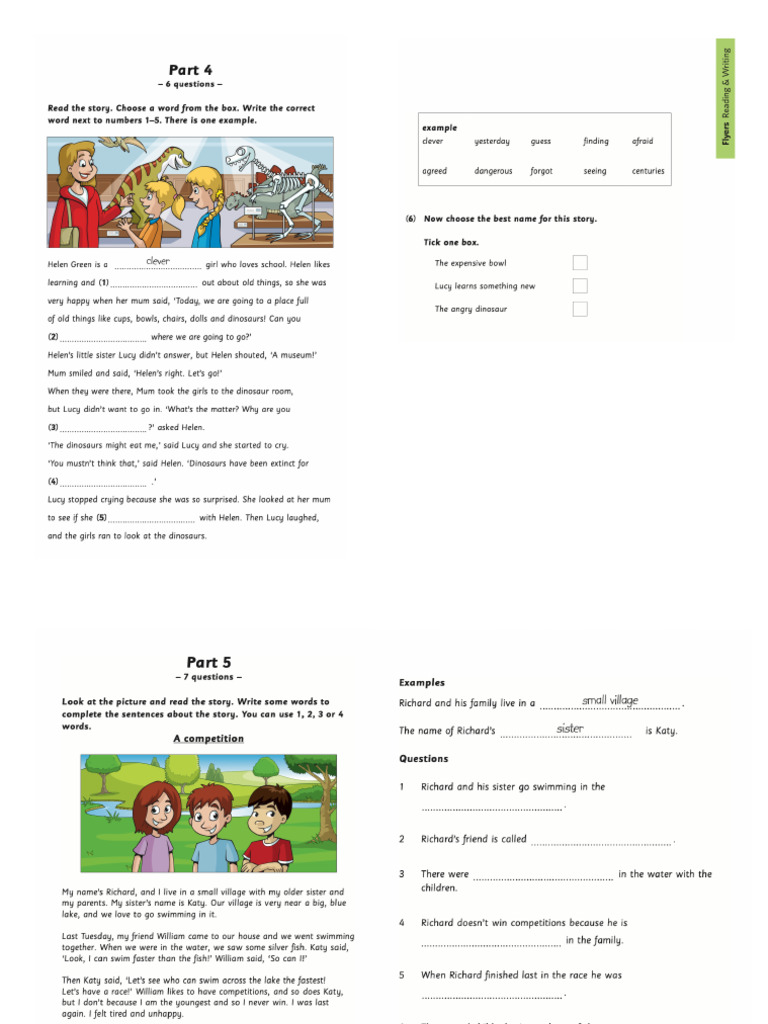 Practice Flyers 4 | PDF