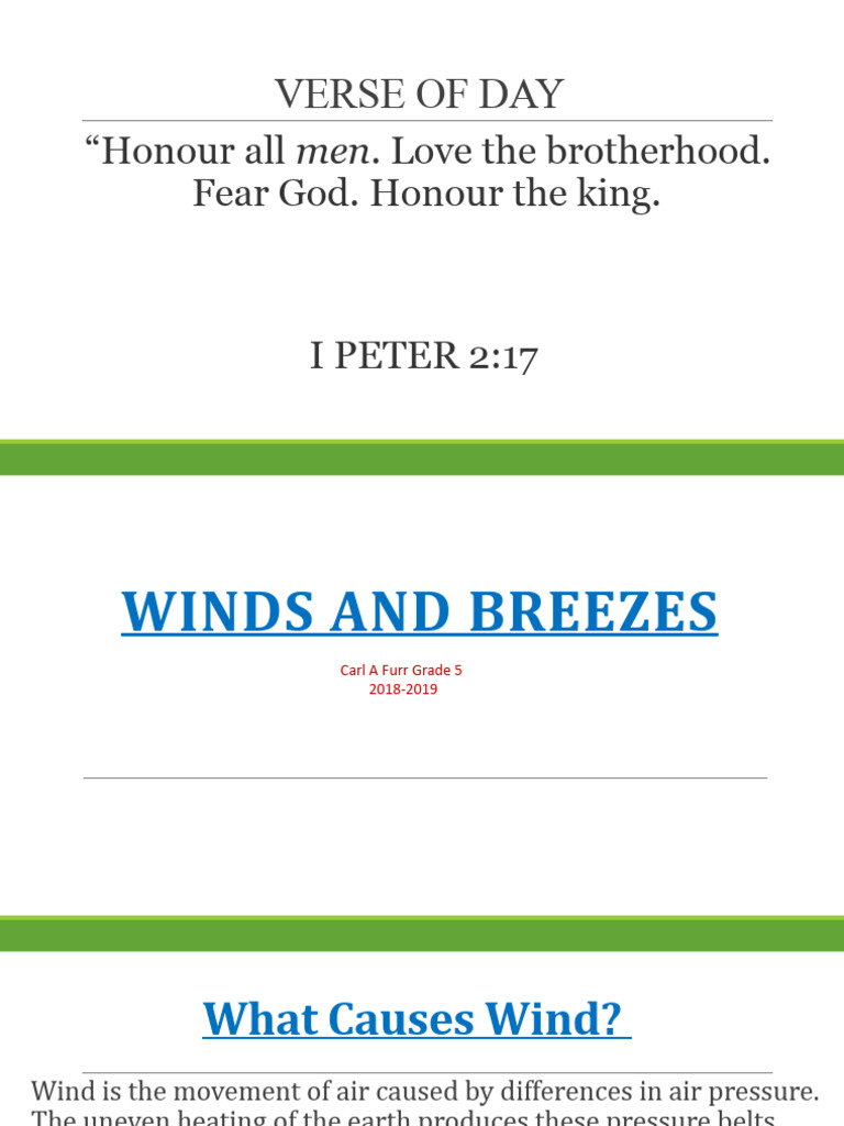Winds and Breezes | PDF | Wound | Atmospheric Circulation