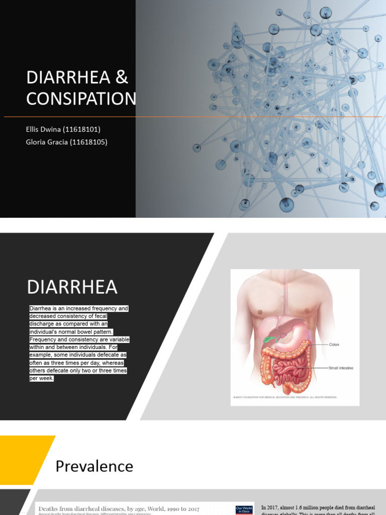 Diarrhea and Constipation Revised | PDF | Constipation | Rectum