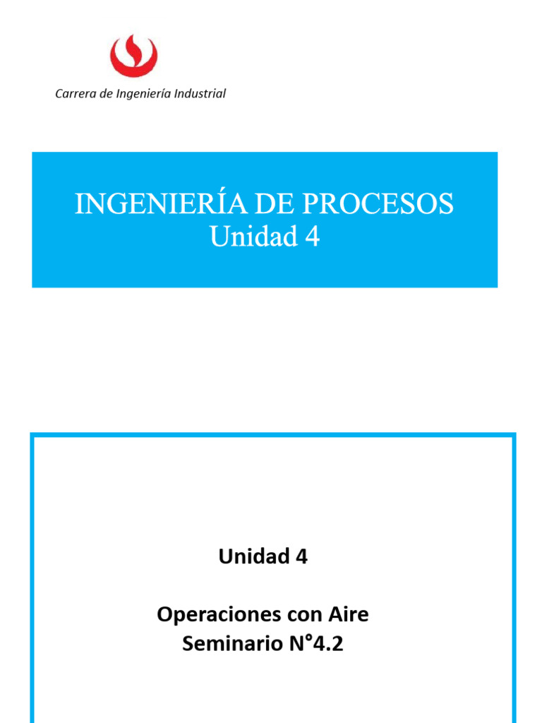 Seminario N° 4.2 Problemas resueltos | Descargar gratis PDF | Humedad | Vapor de agua
