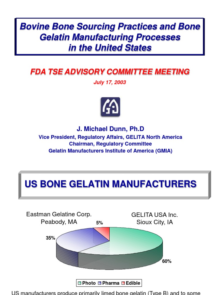 An Overview of Bovine Bone Sourcing Practices and Gelatin Manufacturing ...