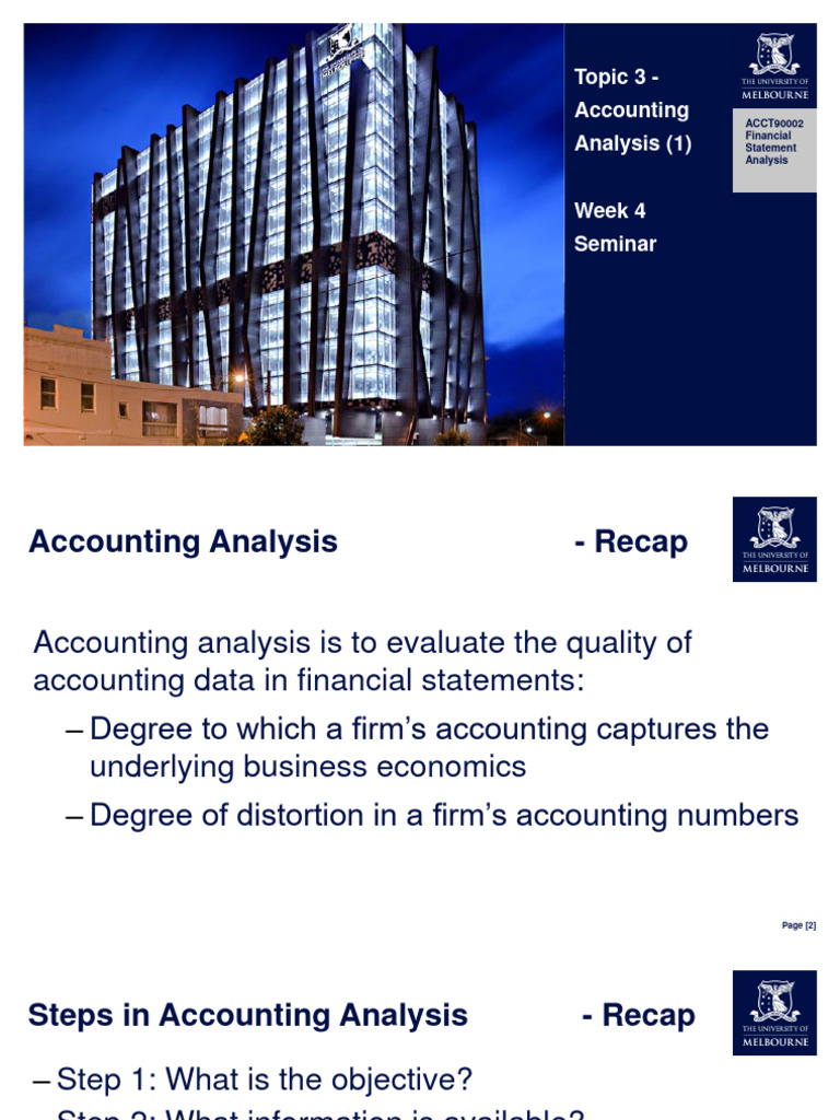 ACCT90002 2024 SM1 Seminar Week04 | PDF | Accounting | Tax Refund