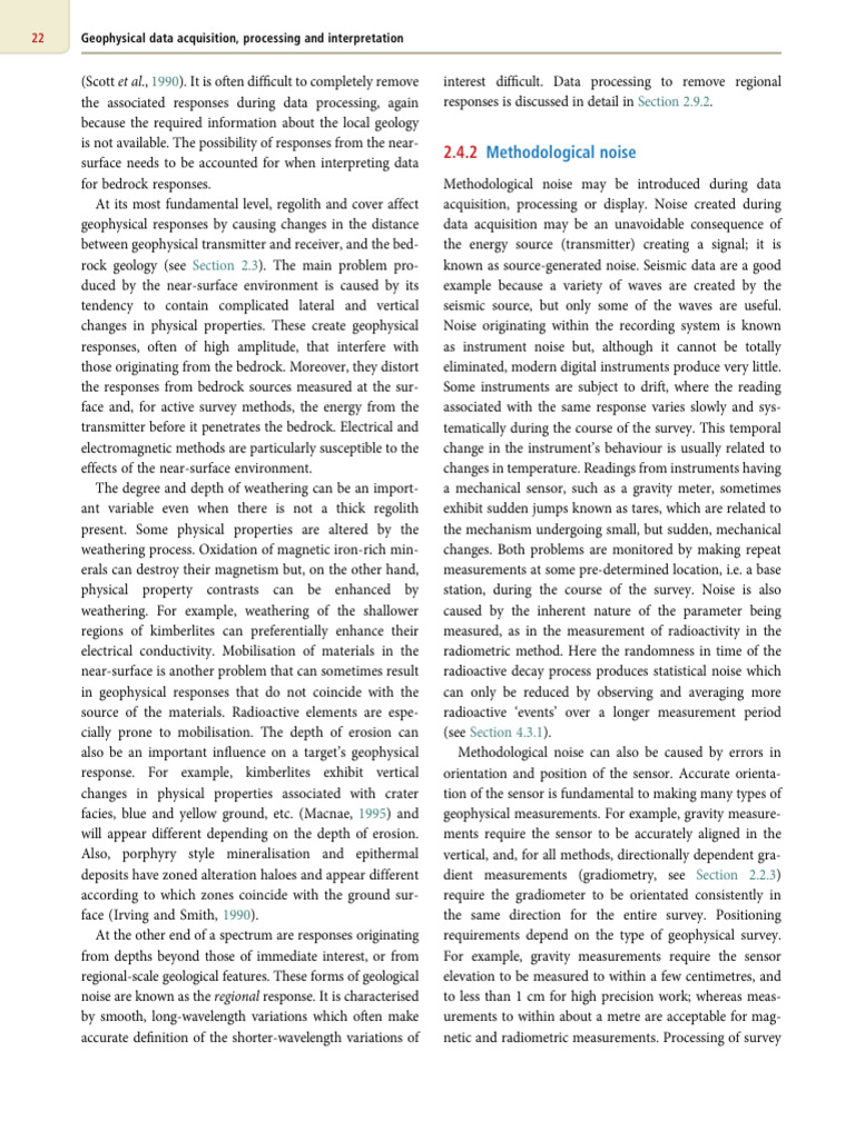 Geophysics For The Mineral Exploration Geoscientist-1-6 | PDF ...