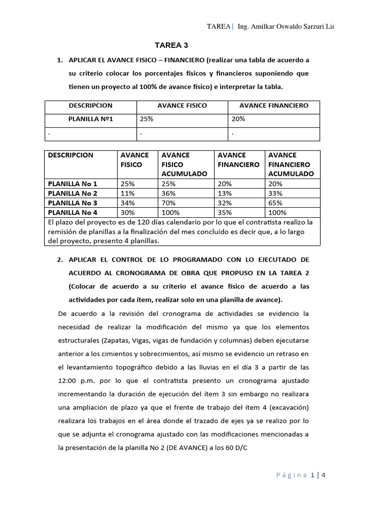 TAREA 3 MODULO 2 Diplomado | PDF | edificio | Ingeniería estructural